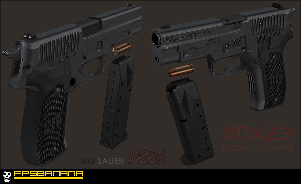 SIG Sauer P226 Mod for Counter-Strike: Source | CS:S Mods