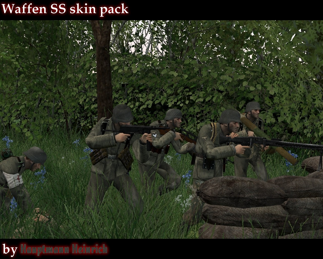 Waffen SS skin pack Mod for Day of Defeat: Source | DoD:S Mods