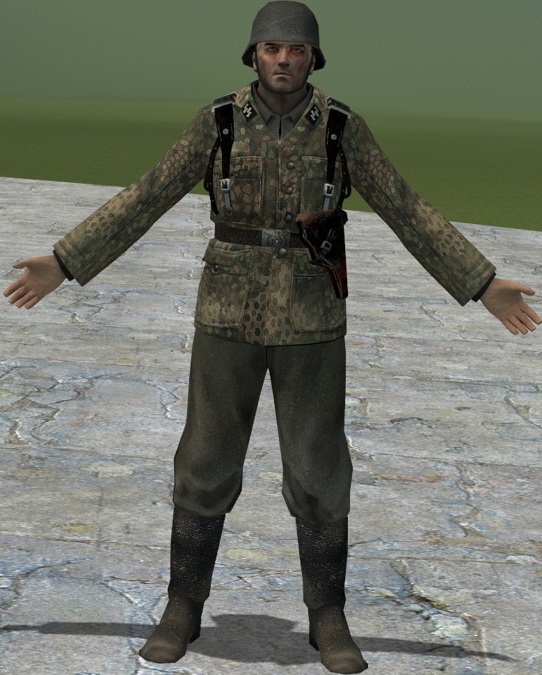 Waffen SS skin pack Mod for Day of Defeat: Source | DoD:S Mods