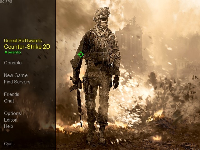 Call Of Duty Modern Warfare 2 GUI [CS2D] [Mods]