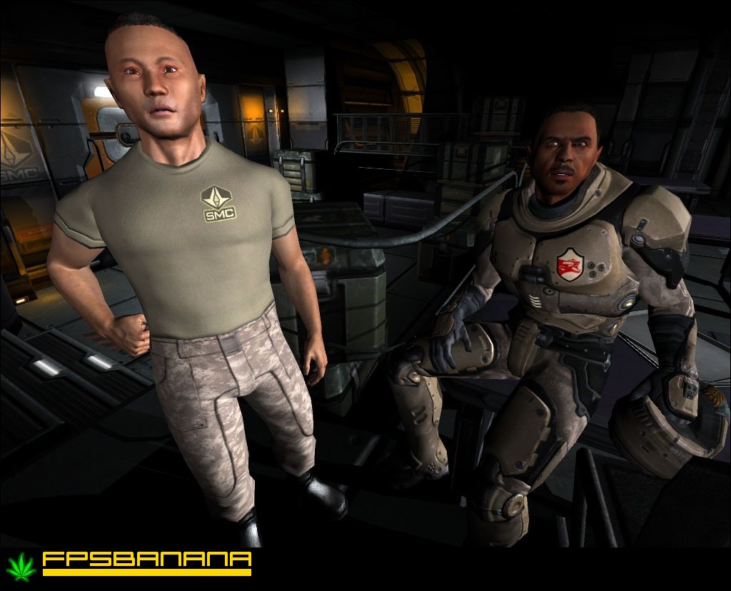 marine camo Mod for Quake 4 | Q4 Mods