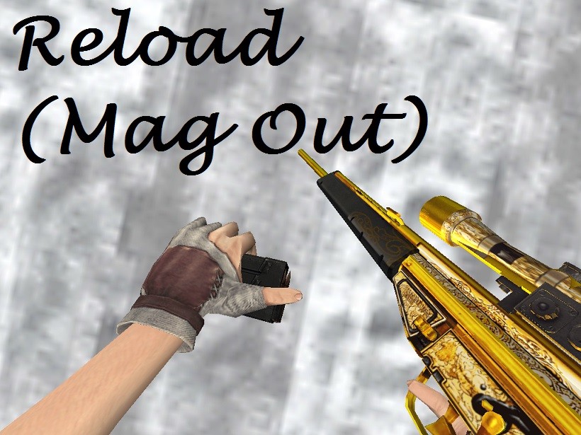Gold Engraved PSG-1 On ez_jamin Animation Mod for Counter-Strike ...