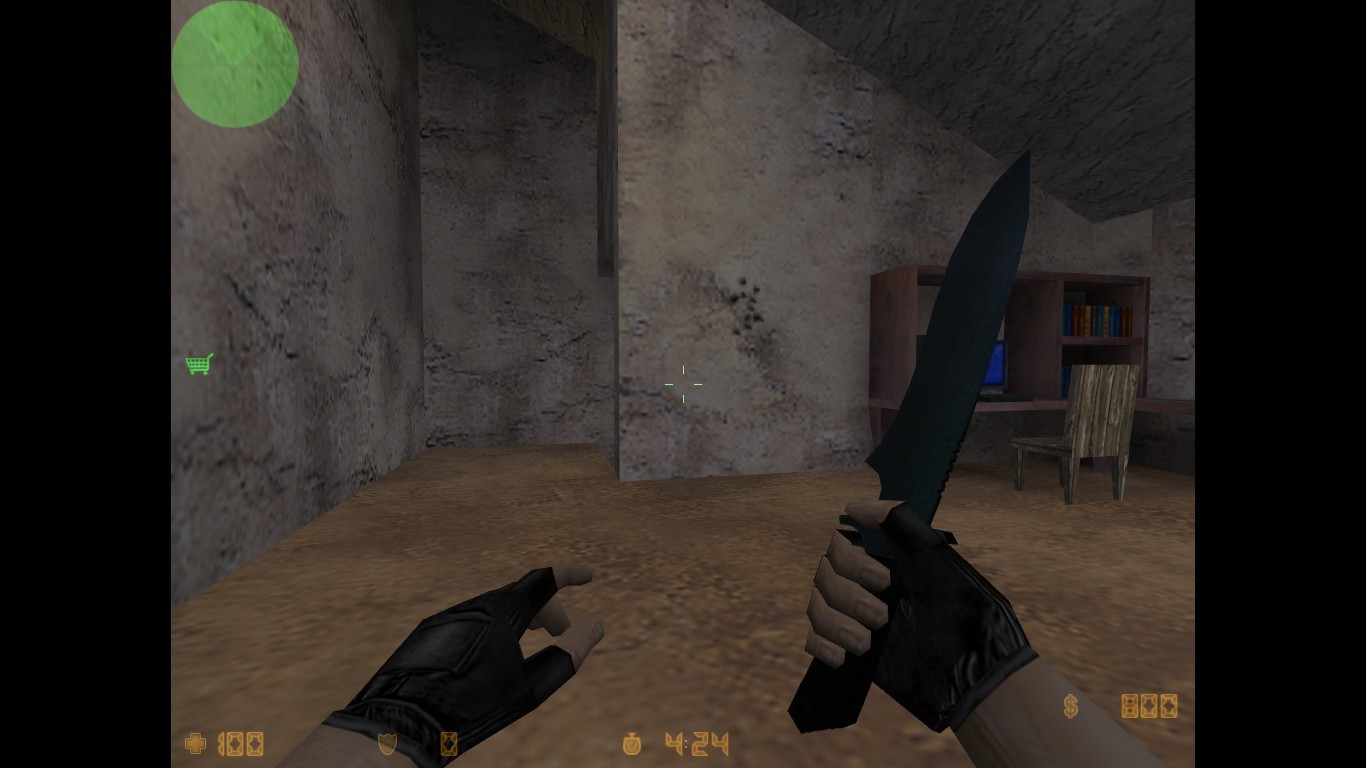 Cold Steel Knife (First Attempt) Mod for Counter-Strike 1.6 | CS1.6 Mods