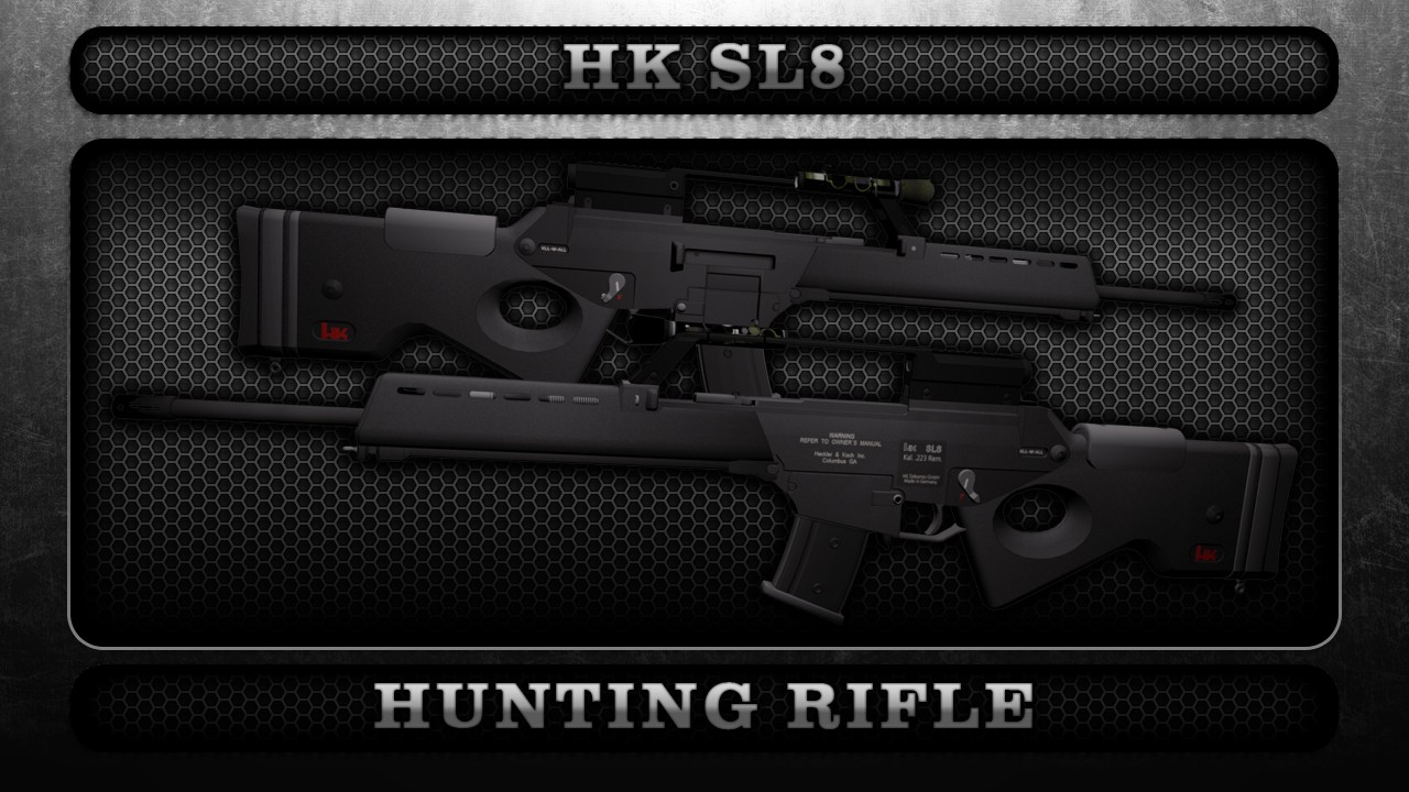 HK SL8 Mod for Left 4 Dead 2 | L4D2 Mods