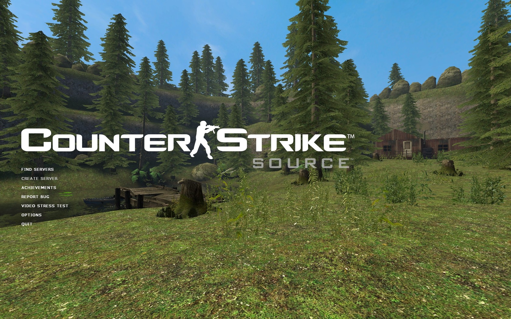 Forest Lake Background Mod for Counter-Strike: Source | CS:S Mods