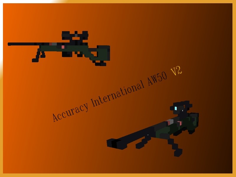 Accuracy International AW50 V2 [Ace of Spades] [Mods]