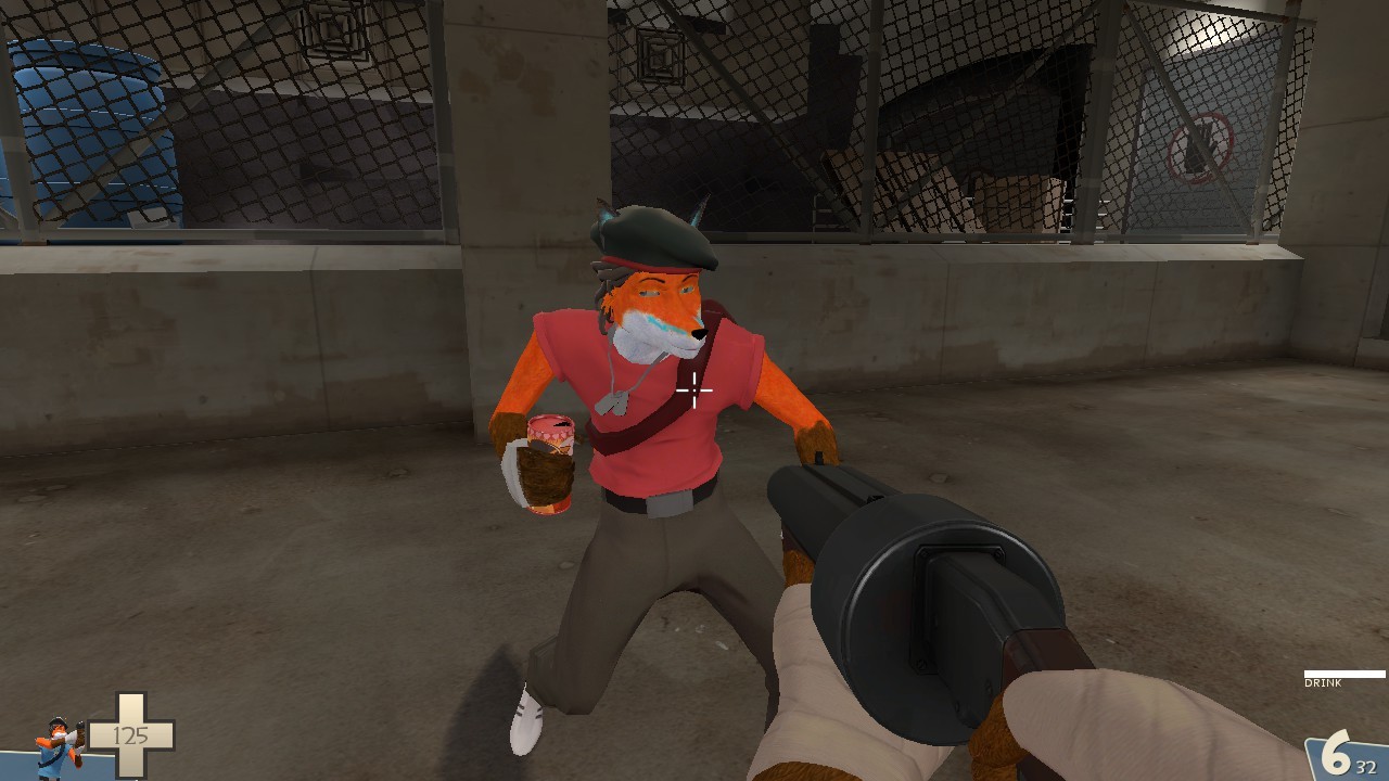 Fox scout hat fixes Mod for Team Fortress 2 | TF2 Mods