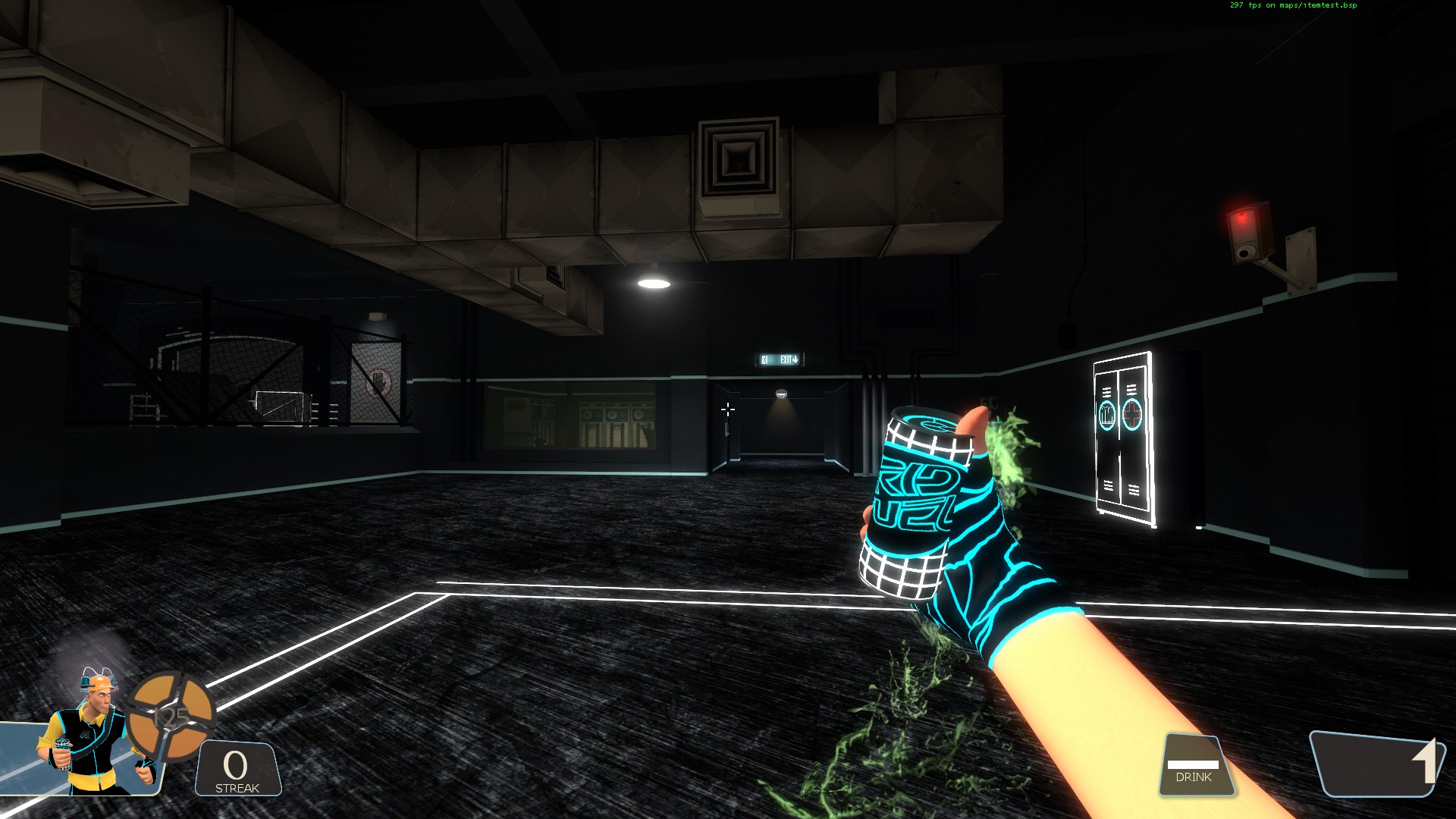 Tron Fortress: Scout Gloves V2 Mod for Team Fortress 2 | TF2 Mods