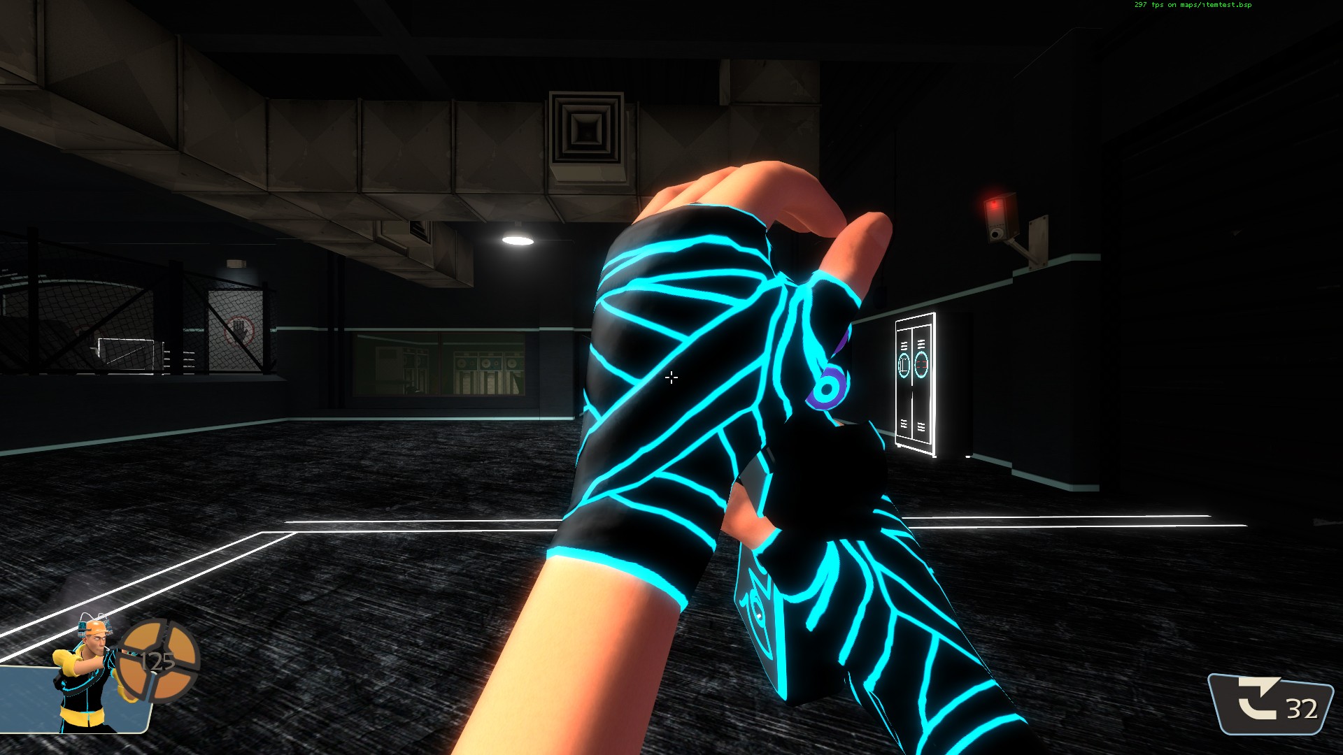 Tron Fortress: Scout Gloves V2 Mod for Team Fortress 2 | TF2 Mods
