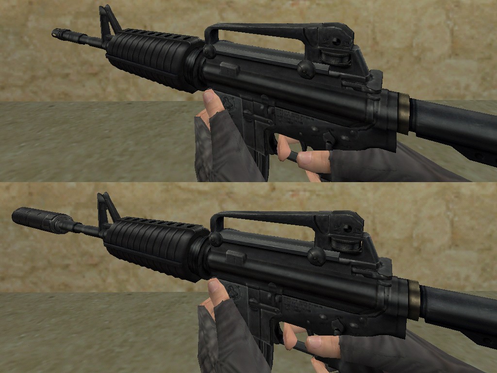 M4A1 On BrainCollector Anims CSO Version Mod for Counter-Strike: Online ...