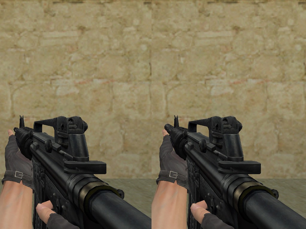 M4A1 On BrainCollector Anims CSO Version Mod for Counter-Strike: Online ...