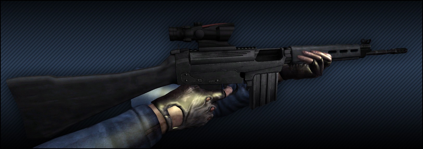 Black (Plastic) FN FAL Mod for Killing Floor | KF Mods