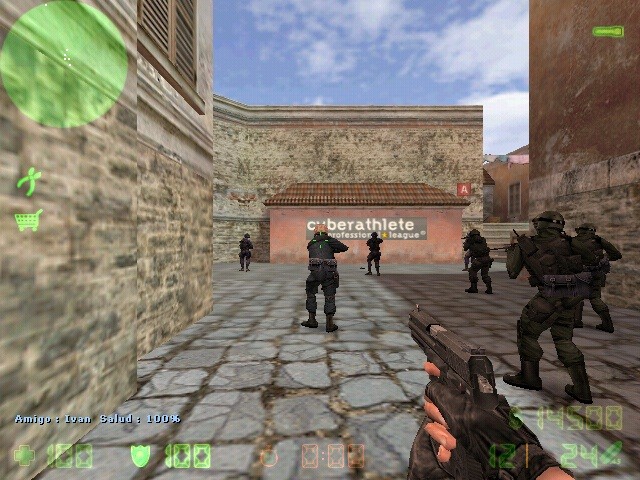 Full Green HUD Mod for Counter-Strike 1.6 | CS1.6 Mods