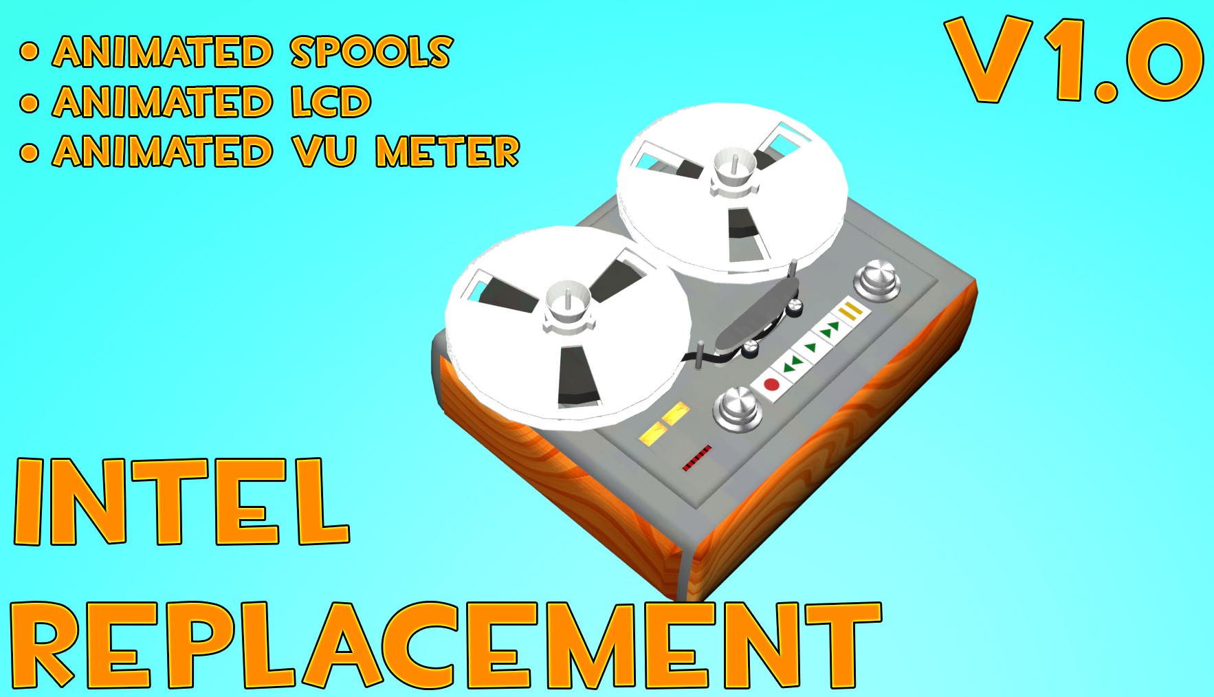 Intel Replacement - Reel To Reel [Team Fortress 2] [Mods]