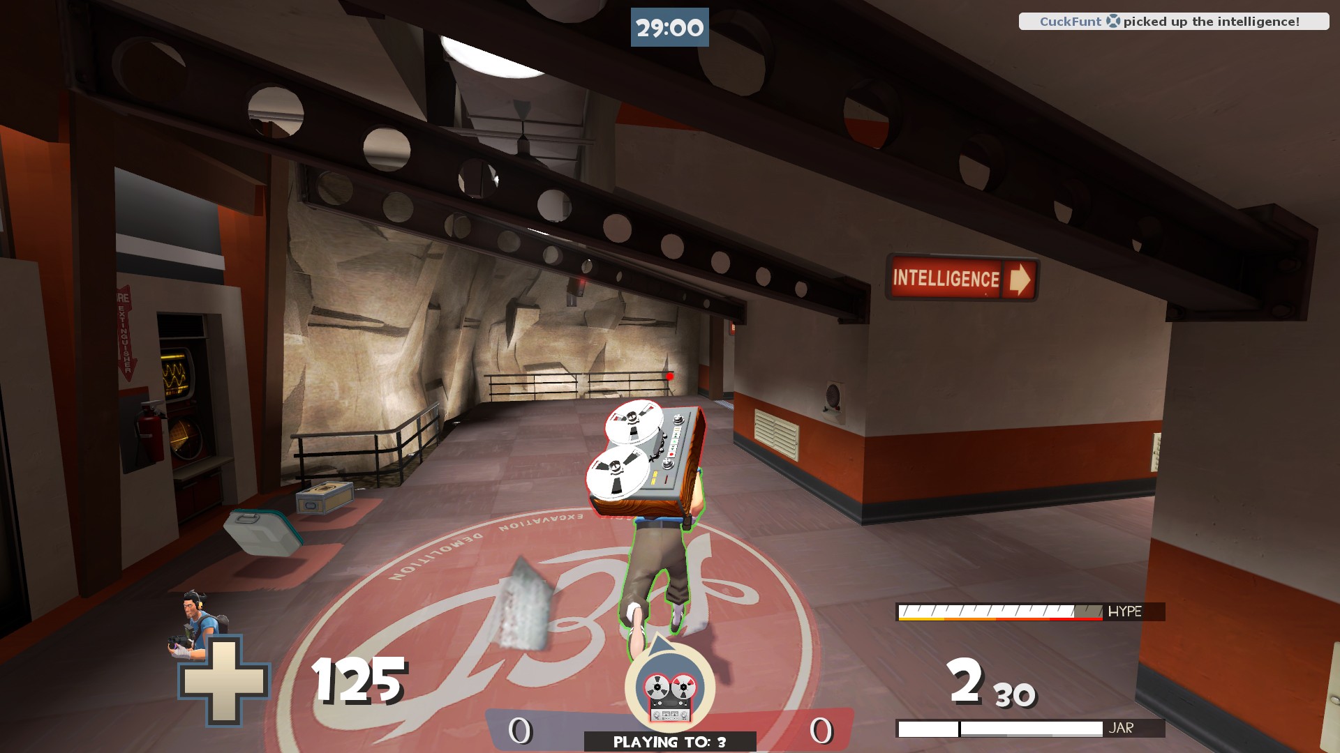 Intel Replacement - Reel To Reel [Team Fortress 2] [Mods]