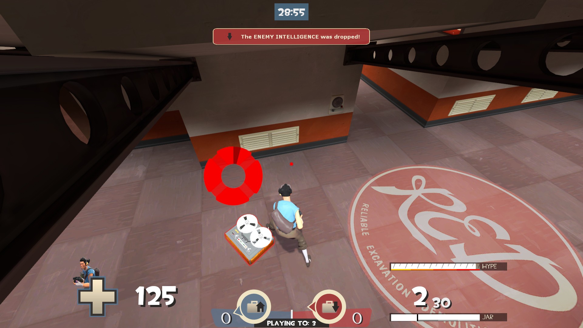 Intel Replacement - Reel To Reel [Team Fortress 2] [Mods]