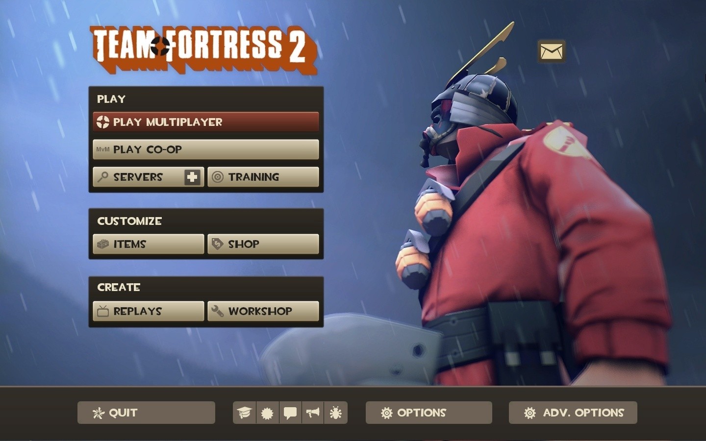 TF2 Rain Background Alternate Music Mod for Team Fortress 2 | TF2 Mods