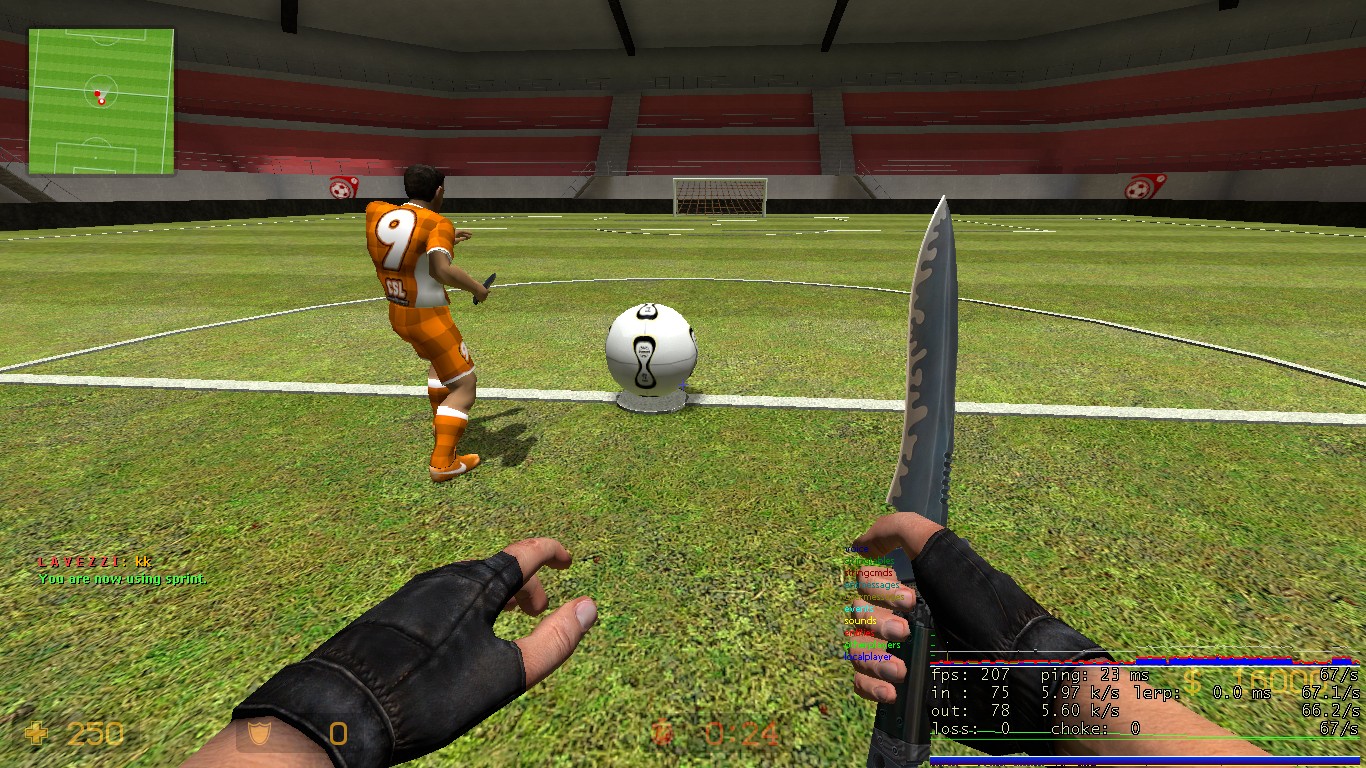 CSL Soccer Skins CSS Mod for Counter-Strike: Source | CS:S Mods