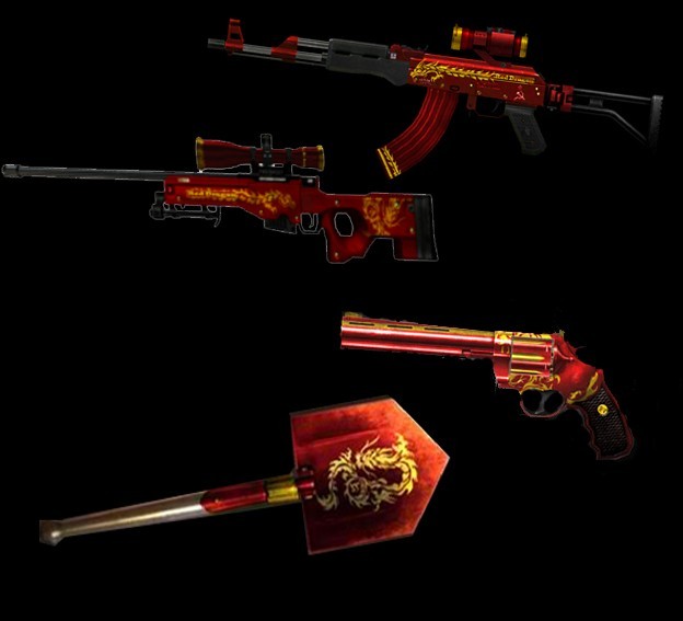 CF Red Dragon Pack Mod for Counter-Strike 1.6 | CS1.6 Mods