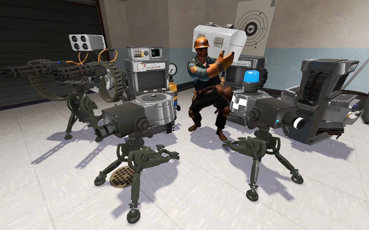 Australium Buildings (And Silver) Mod for Team Fortress 2 | TF2 Mods