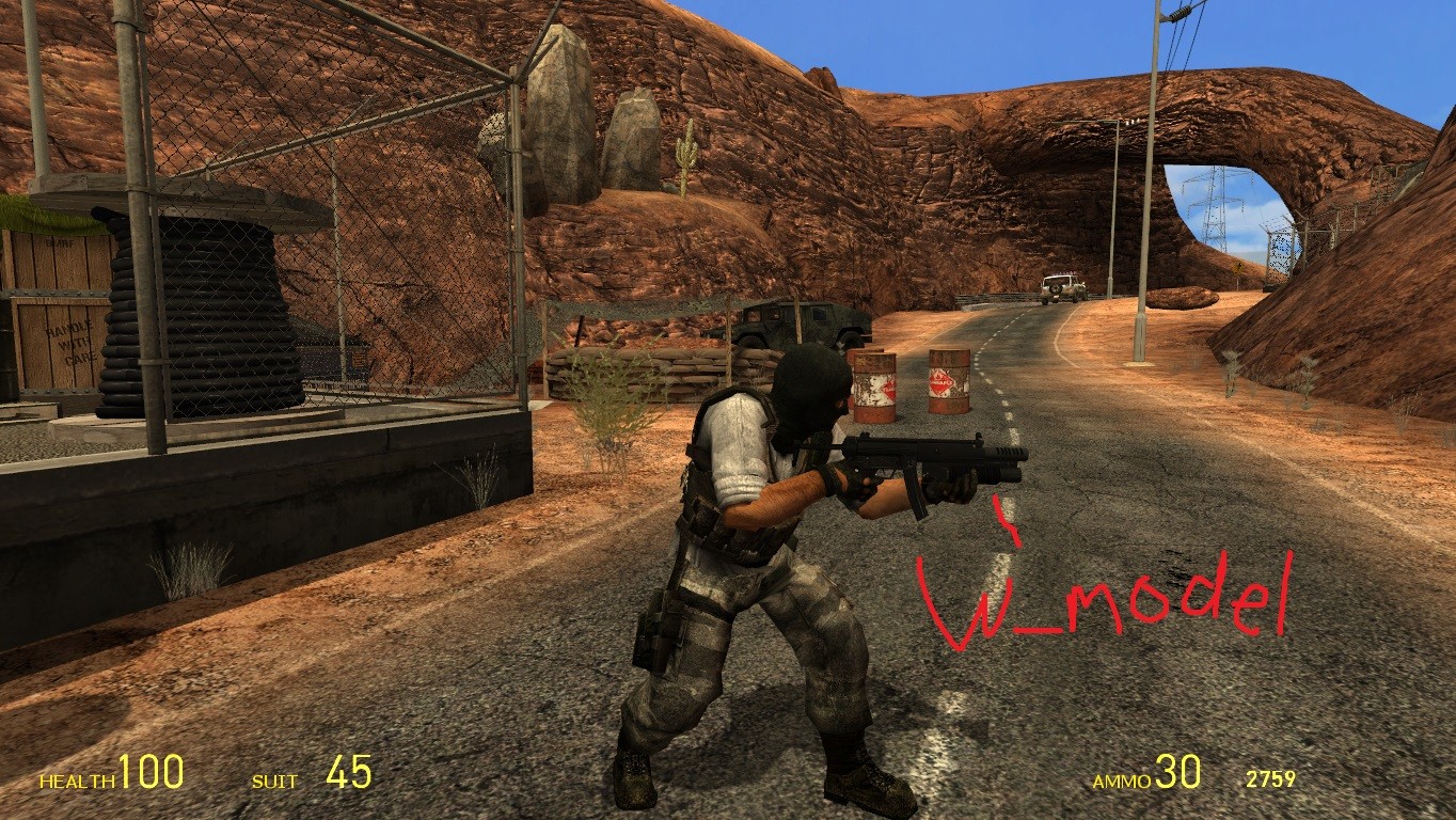 Black Mesa MP5 [Garry's Mod] [Mods]