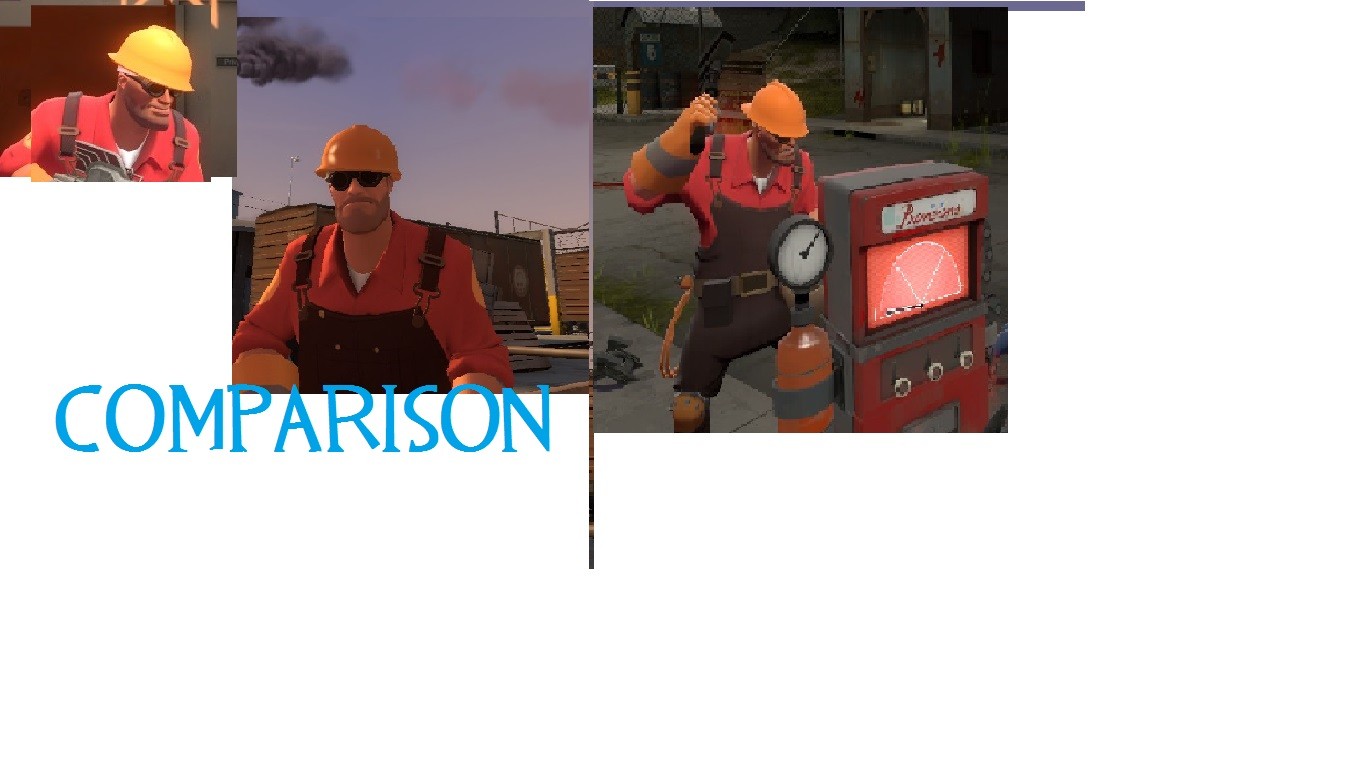 Illustrative Rendering Engineer Face [Team Fortress 2] [Mods]