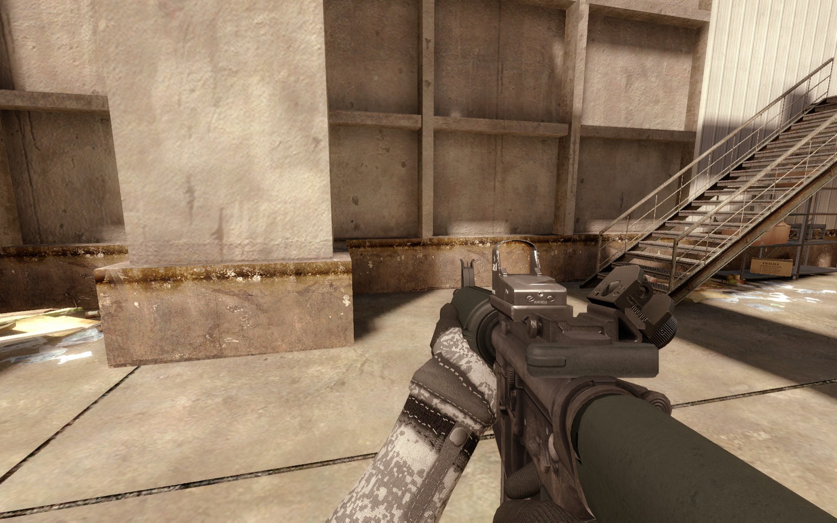 Tigg's M16 on Hyper's animations Mod for Counter-Strike: Source | CS:S Mods