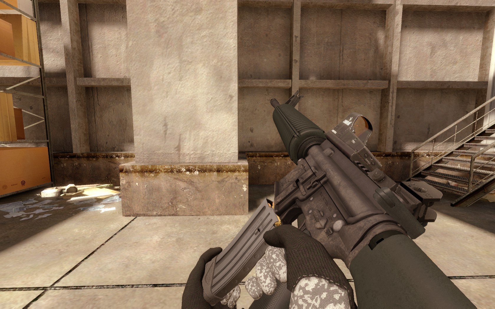 Tigg's M16 on Hyper's animations Mod for Counter-Strike: Source | CS:S Mods