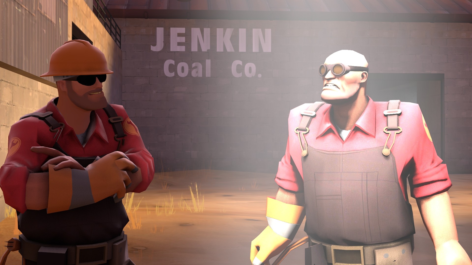 BETTER illustrative rendering engineer face :D Mod for Team Fortress 2 ...