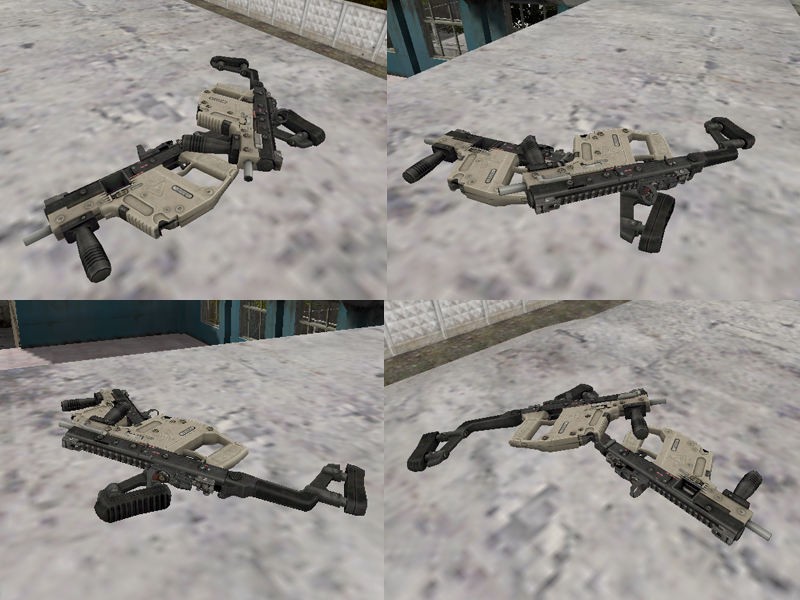Dual Kriss Super Vector On Nexon's + Battery Hands Mod for Counter ...