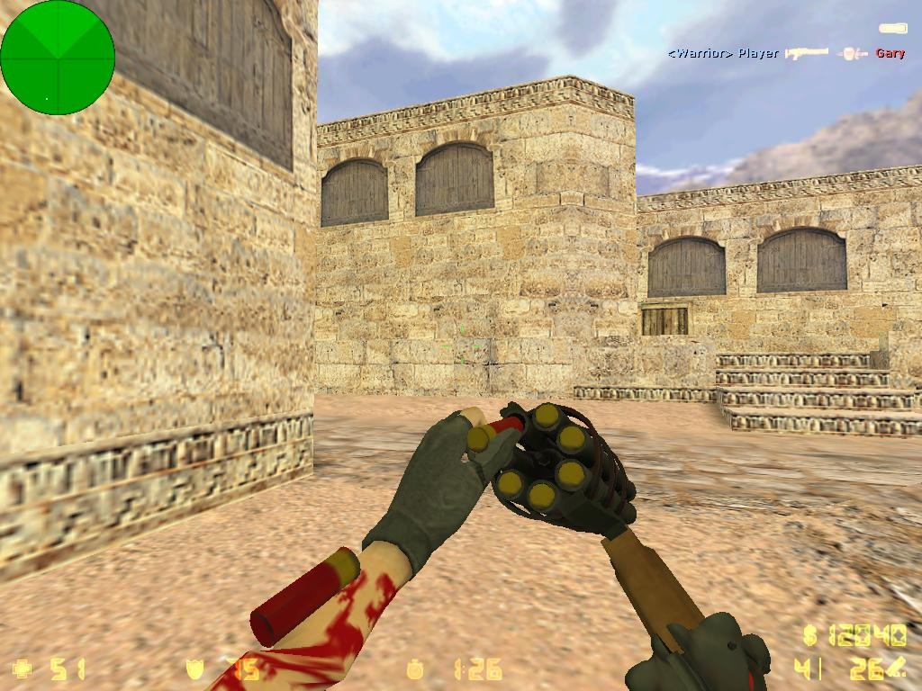 cannon gun (xm1014) [Counter-Strike 1.6] [Mods]