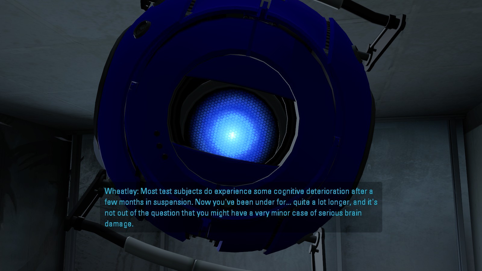 Blue Portal 2 Beta Wheatley [Portal 2] [Mods]