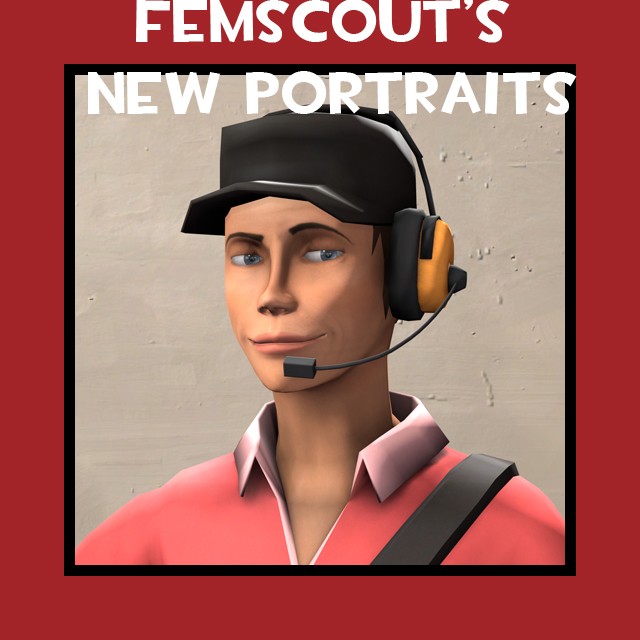 FemScout New Class Protraits Mod for Team Fortress 2 | TF2 Mods