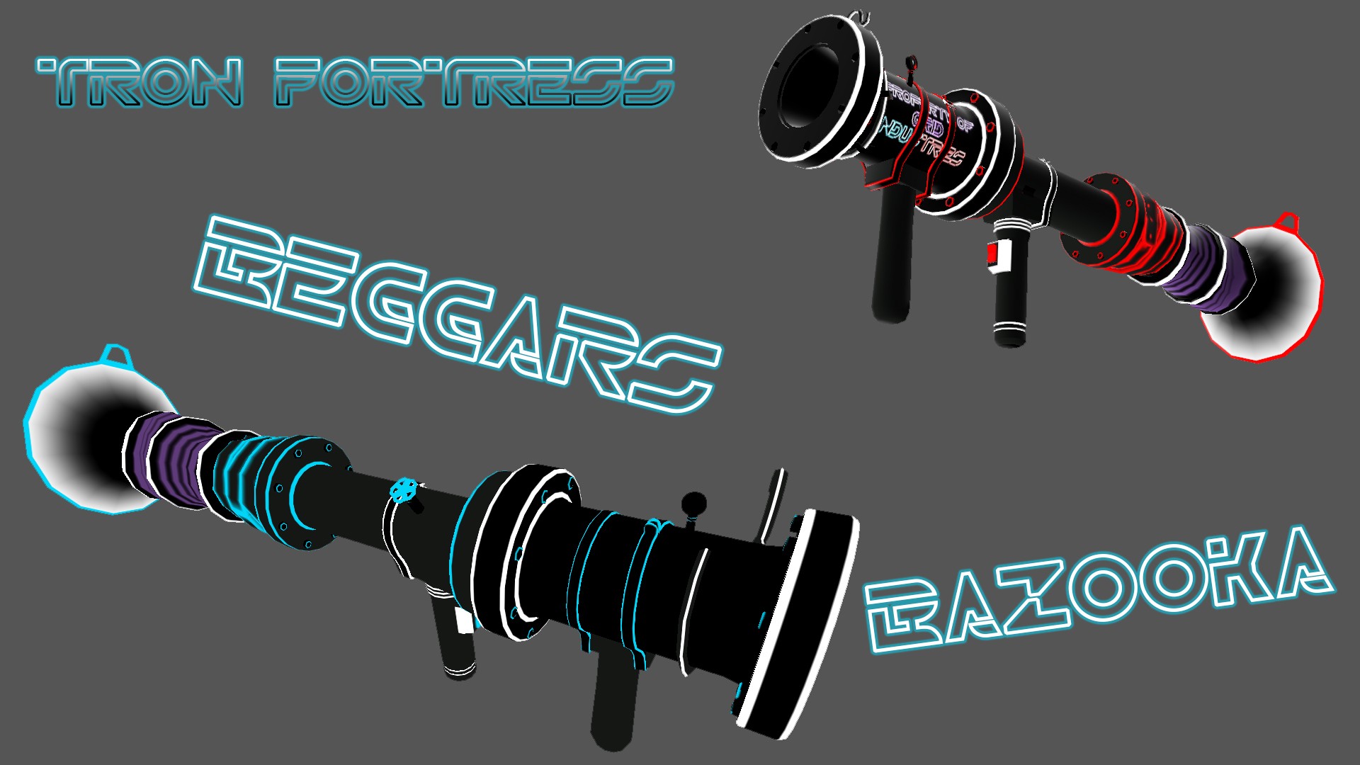 Tron Fortress: Beggars Bazooka Mod for Team Fortress 2 | TF2 Mods
