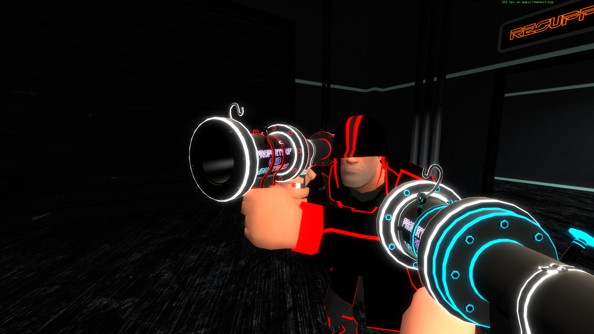 Tron Fortress: Beggars Bazooka Mod for Team Fortress 2 | TF2 Mods