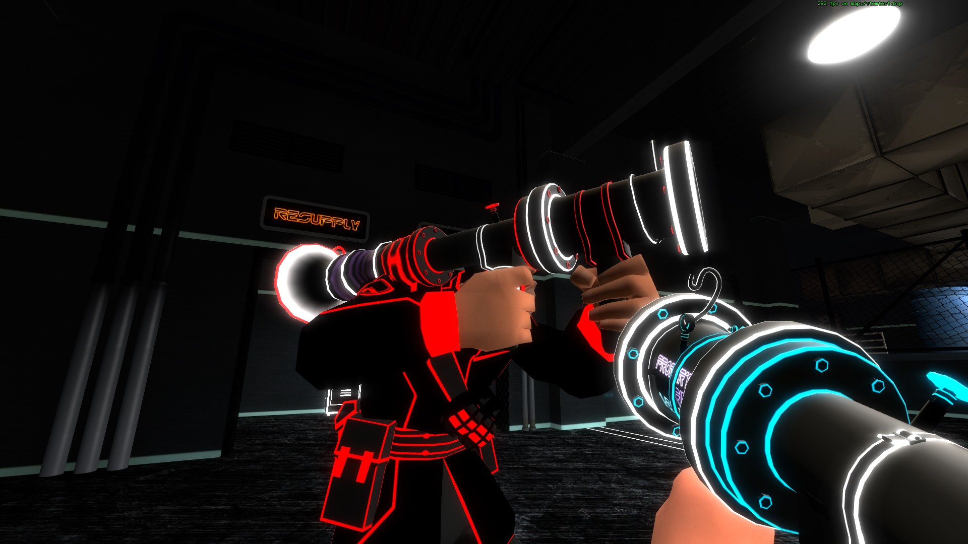 Tron Fortress: Beggars Bazooka Mod for Team Fortress 2 | TF2 Mods