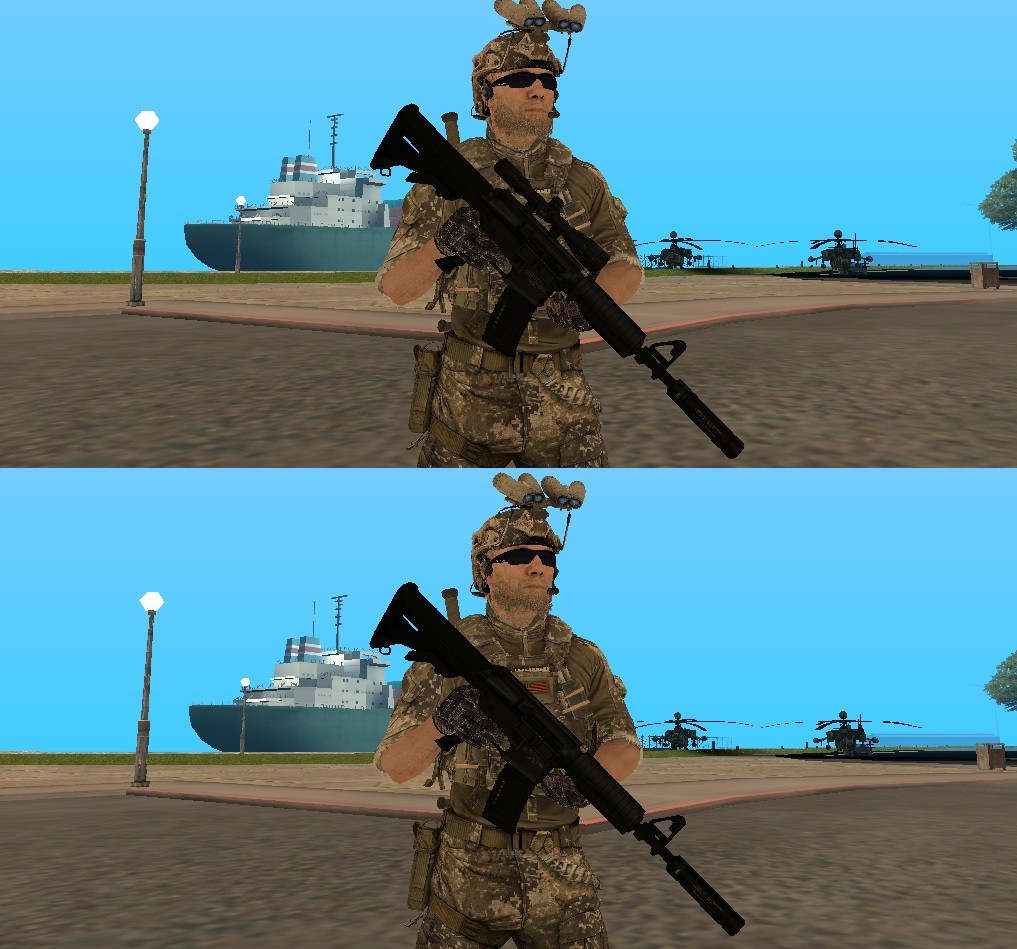 M4 Pack Mod for Grand Theft Auto: San Andreas | GTA:SA Mods