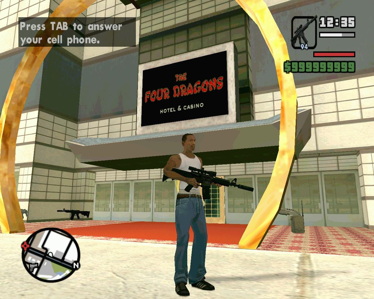 M4 Pack Mod for Grand Theft Auto: San Andreas | GTA:SA Mods