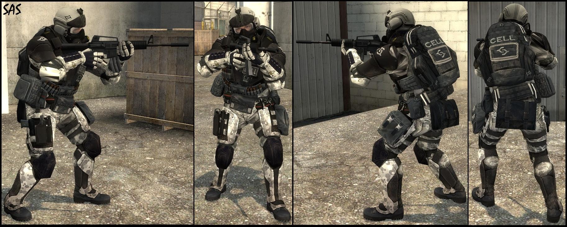 Crysis C.E.L.L. Assault Operative Mod for Counter-Strike: Source | CS:S Mods