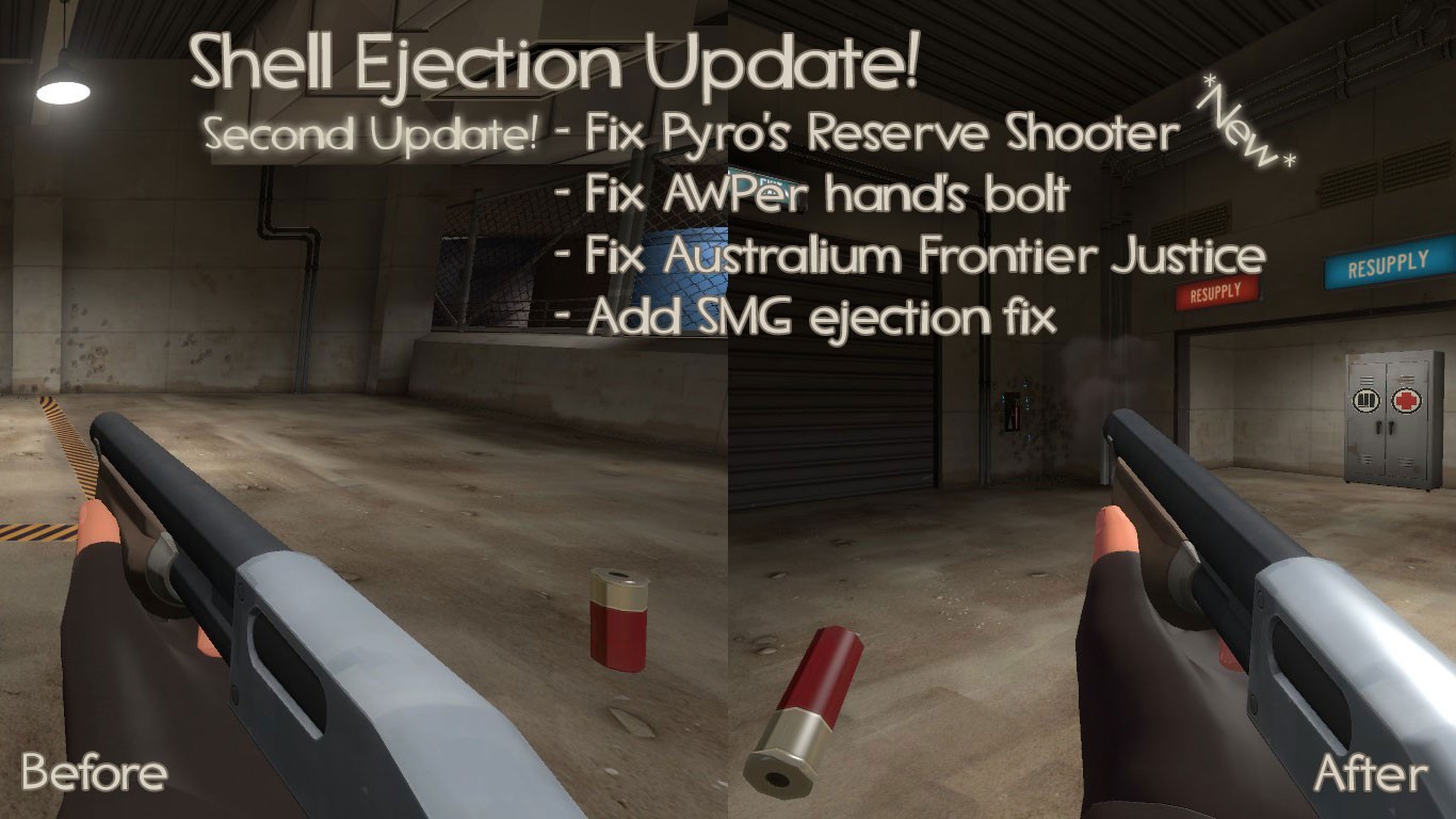 Shell Ejection Update Mod for Team Fortress 2 | TF2 Mods