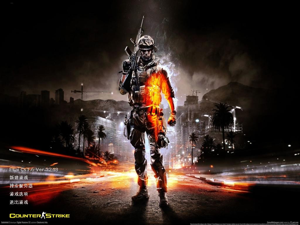 Battlefield 3 Background Mod for Counter-Strike 1.6 | CS1.6 Mods
