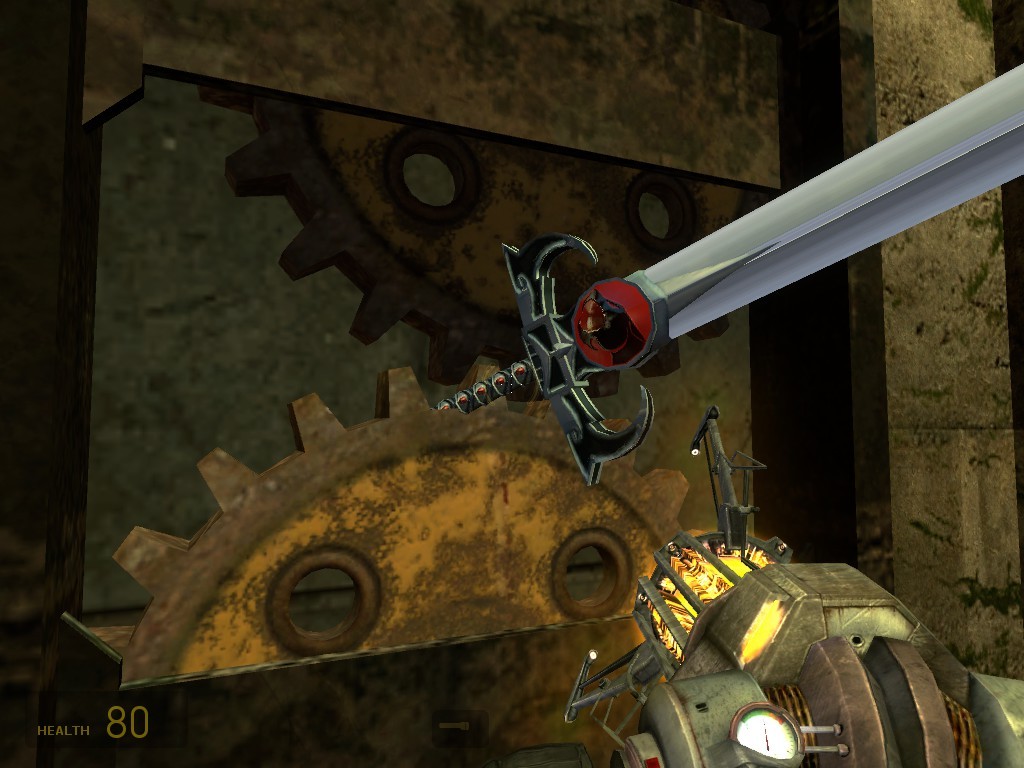 Sword of Omens Crowbar replacement Mod for Half-Life 2 | HL2 Mods