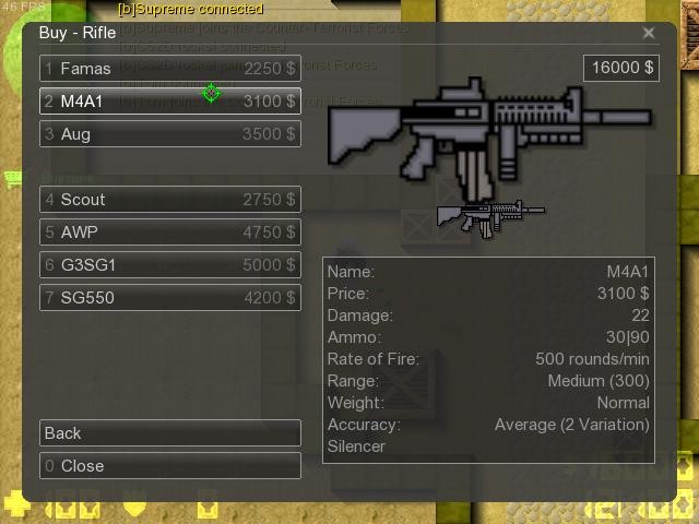 M4 SopMod [CS2D] [Mods]