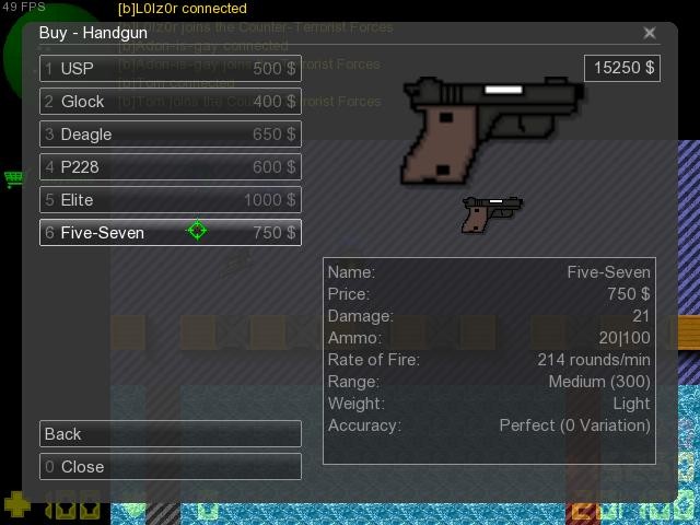 GTA V SnS Pistol Mod for CS2D | CS2D Mods