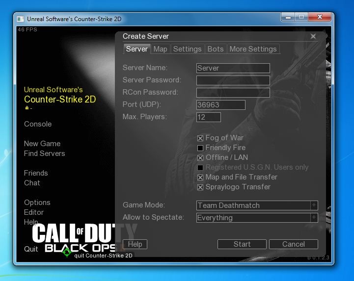 COD Black Ops 2 Wallpaper [CS2D] [Mods]