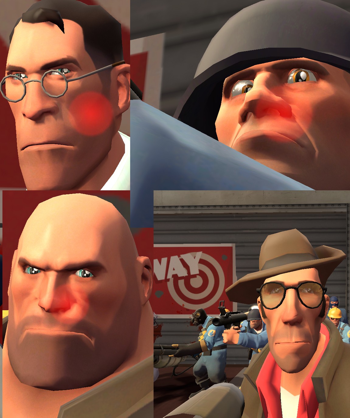 Pony Merc eyes Mod for Team Fortress 2 | TF2 Mods