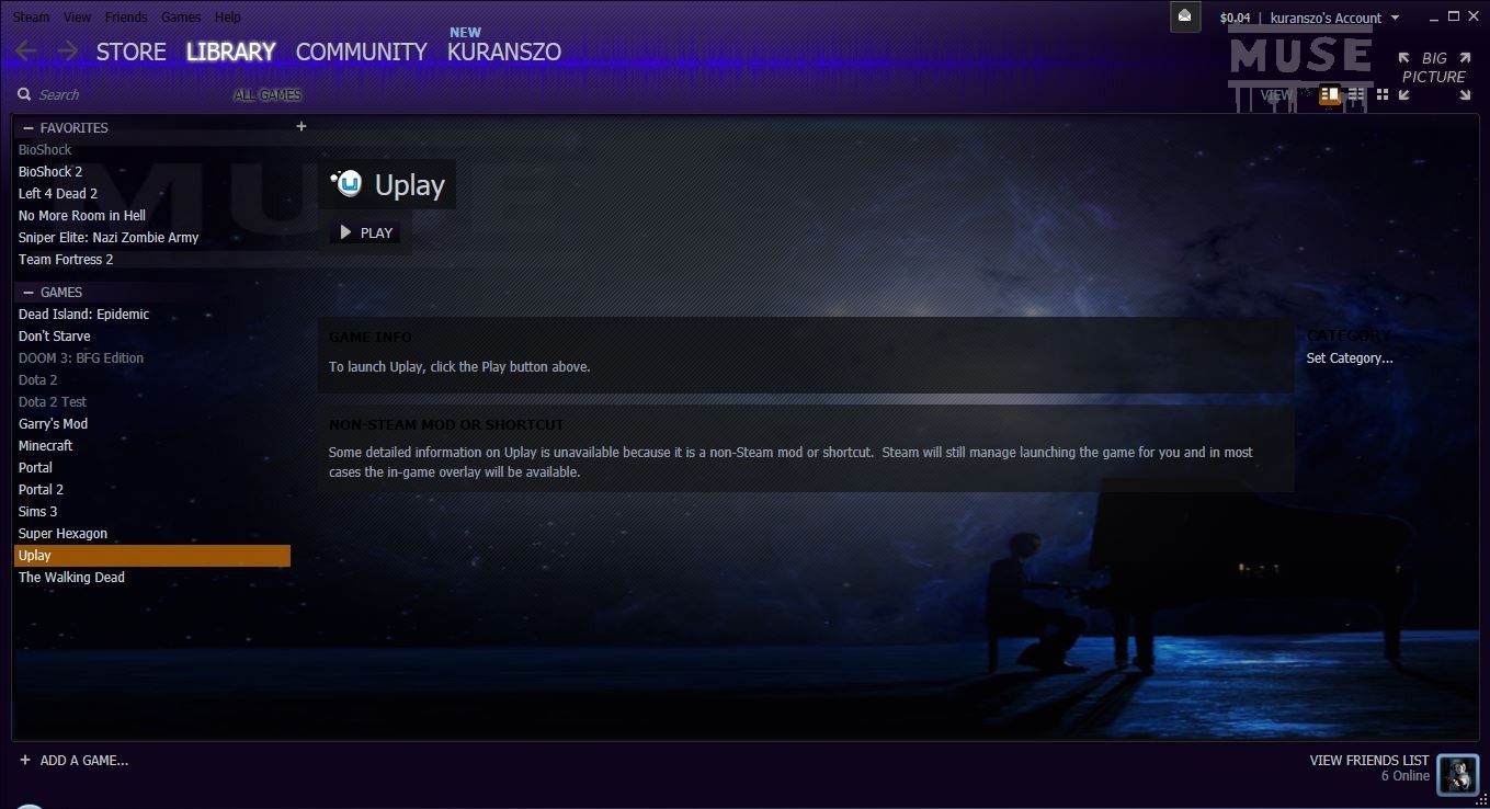 Muse Steam Skin [Steam] [Mods]