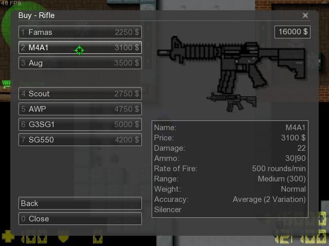 Custom M4 [CS2D] [Mods]
