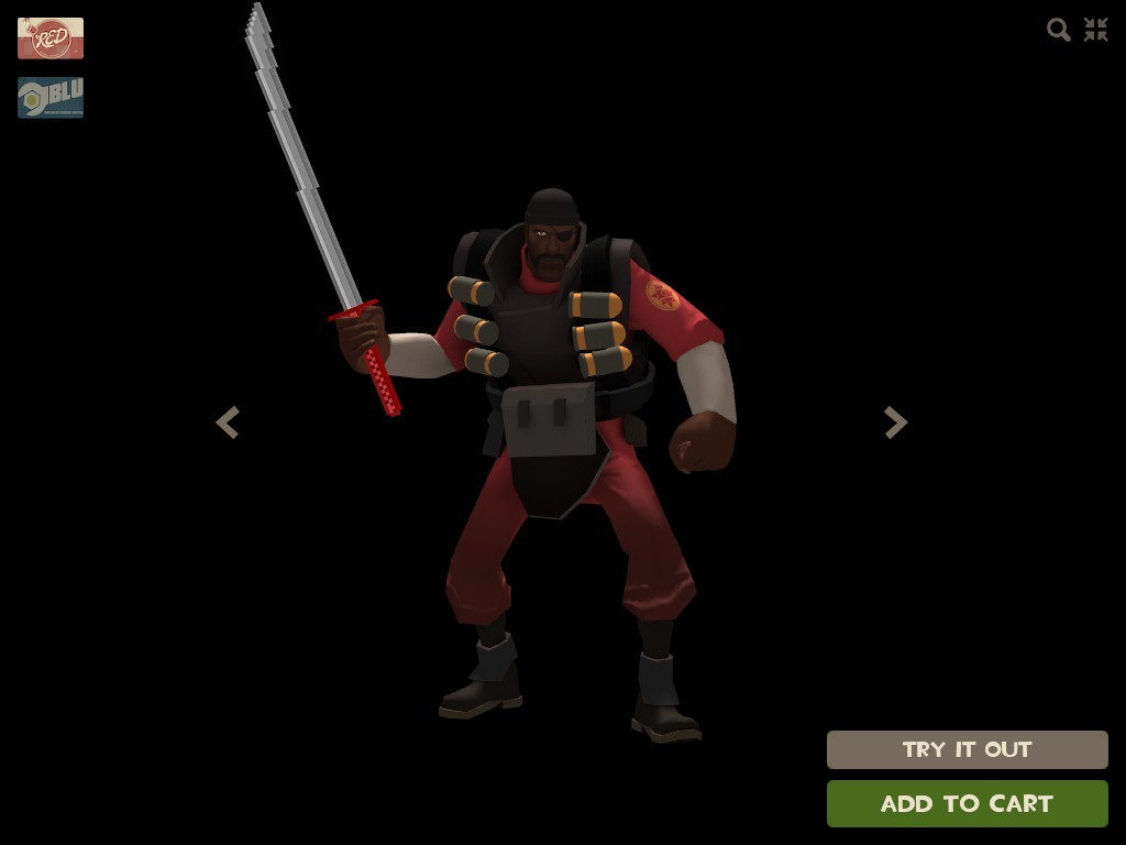 Hotline Miami Katana Mod for Team Fortress 2 | TF2 Mods