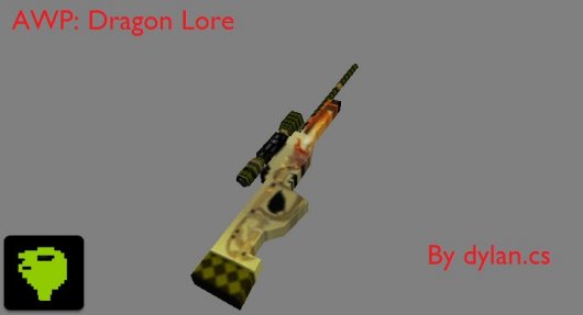 Dragon Lore Mod for Counter-Strike 1.6 | CS1.6 Mods